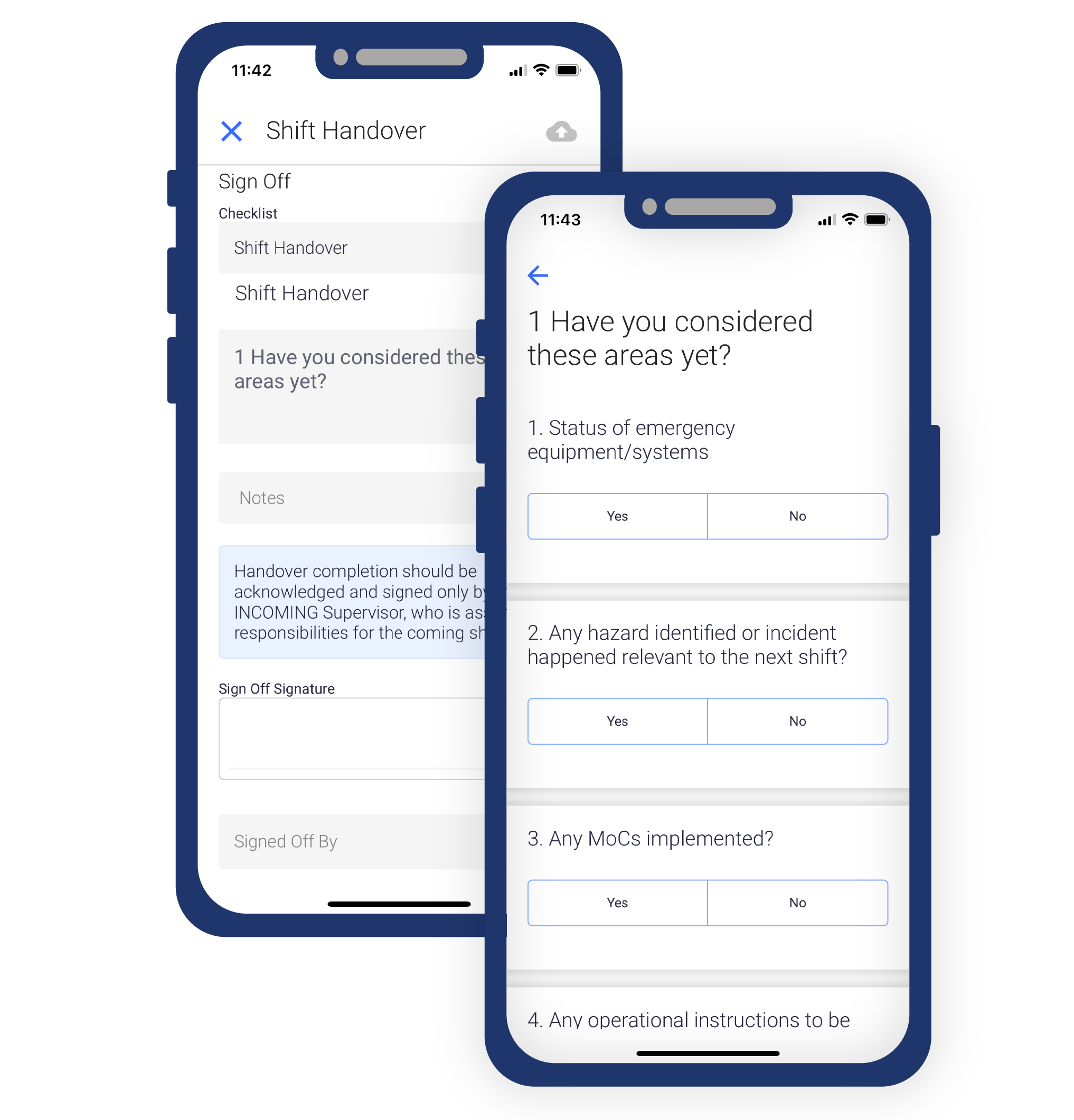 Shift Handover Management Software | Evotix